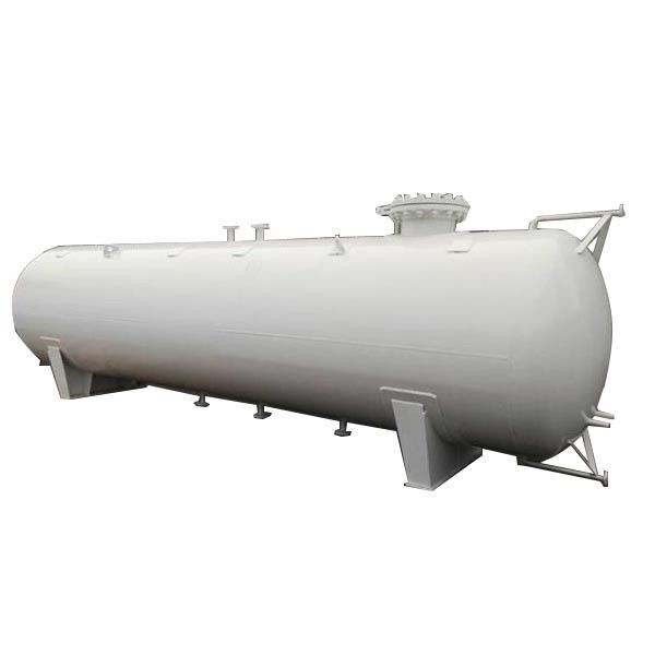 1.77 MPa Horizontal LPG Gas Storage Tank 100 Ton Mounded Bullet
