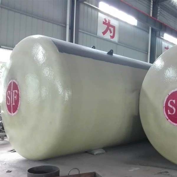 Anti Corrosion 20m3 Fuel Oil Storage Tank , Underground Double Wall ...
