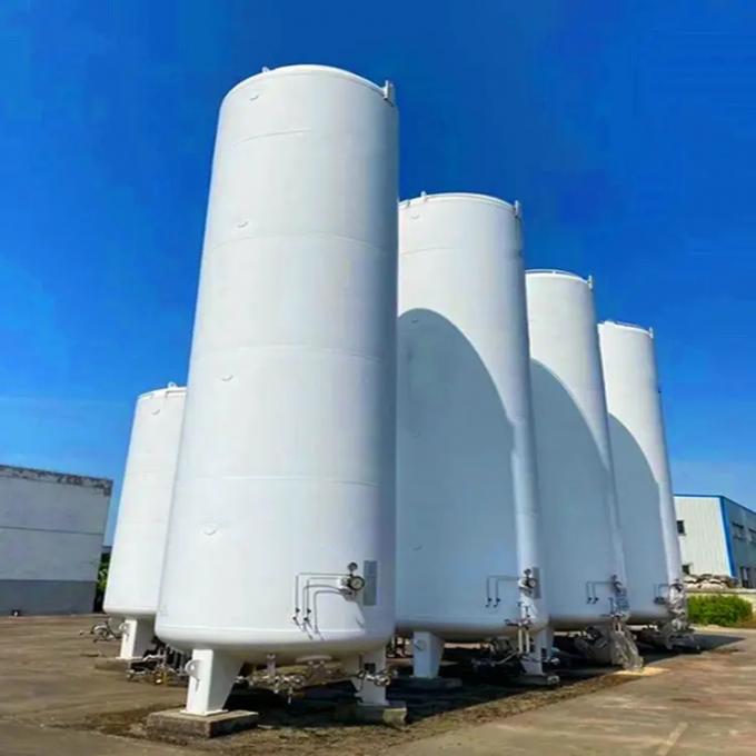 5m3 Cryogenic Oxygen Storage Tanks 1.6mpa 200 Cubic Meter
