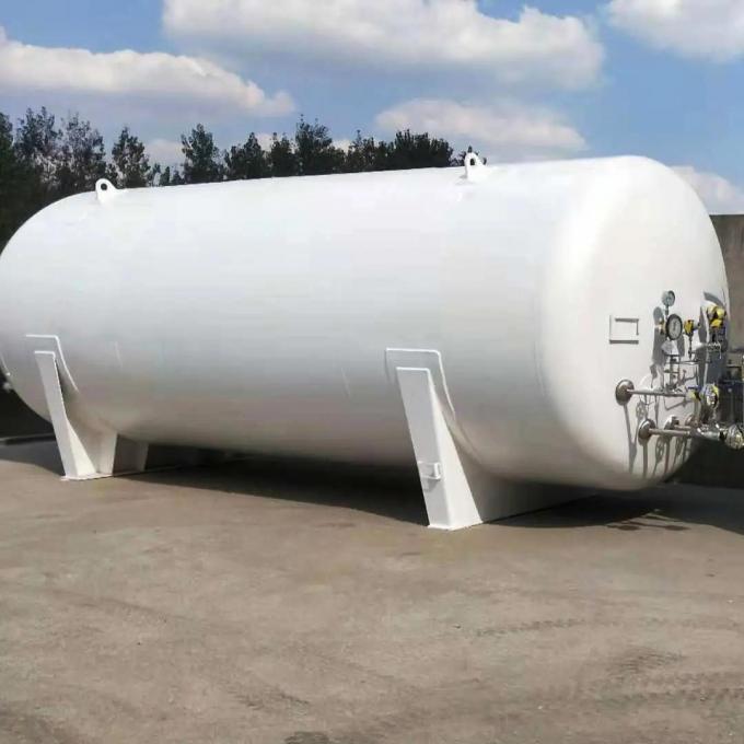150m3 Vacuum Cryogenic Storage Tank Vertical Double Layer , 2m3 Liquid ...