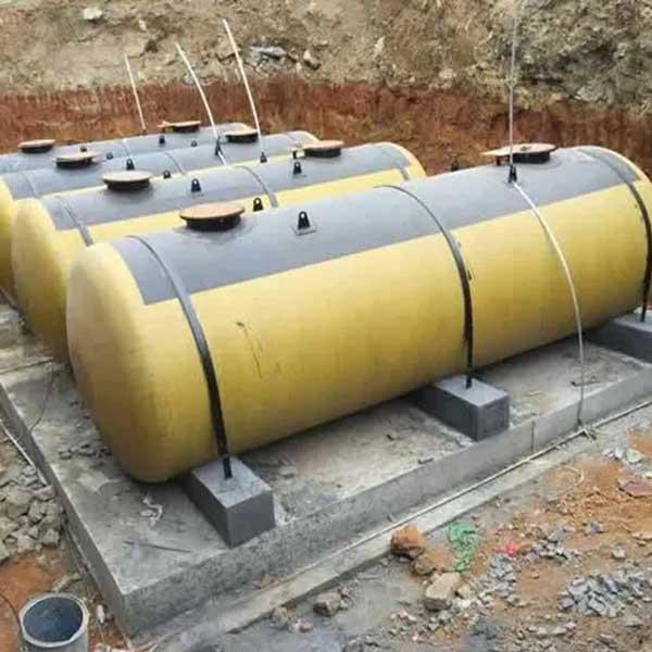 Double Layer Diesel Fuel Oil Storage Tank Underground 200m3