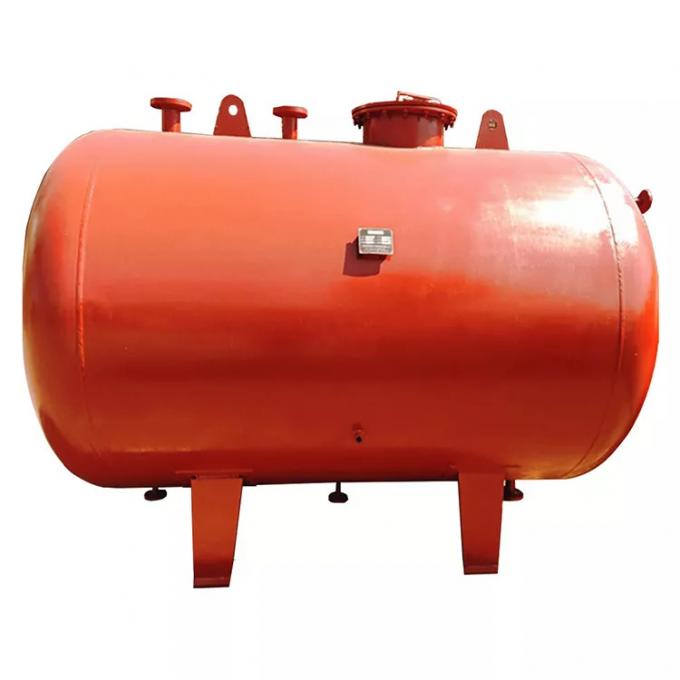 Stainless Steel Horizontal Fuel Oil Storage Tank Large Capacity