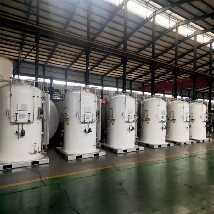 Steel Micro Bulk Tanks For Cryogenic Liquid Oxygen Nitrogen Argon Storage