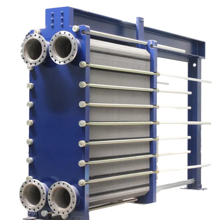 High Viscosity Wide Flow Path Plate Heat Exchanger