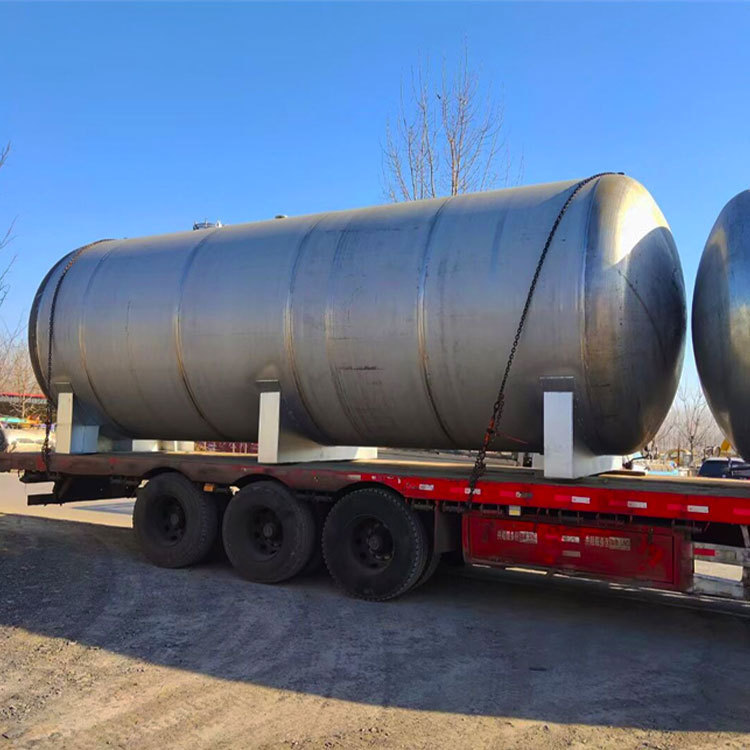 10-ton LNG Horizontal Gas Storage Tank for Industrial Use