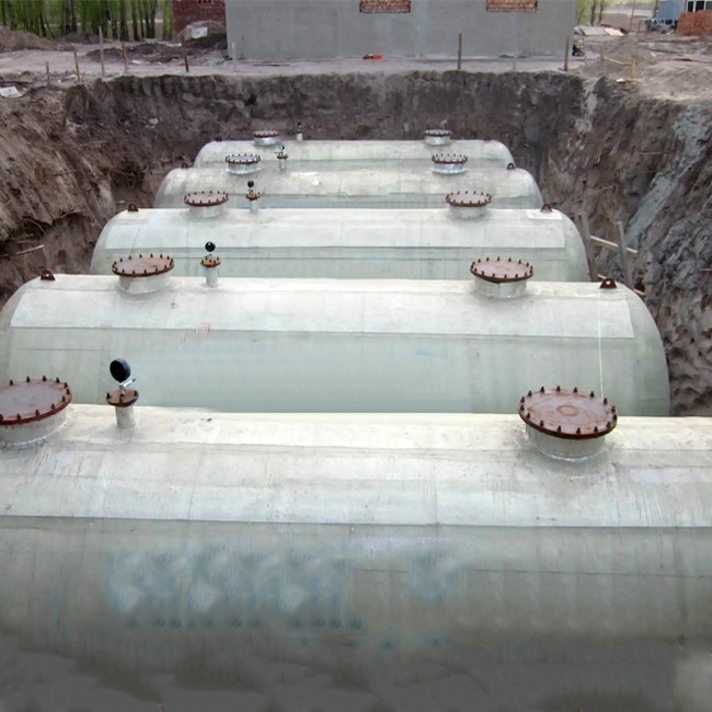 Industrial Double Layer Underground Fuel Oil Storage Tank For Gas ...