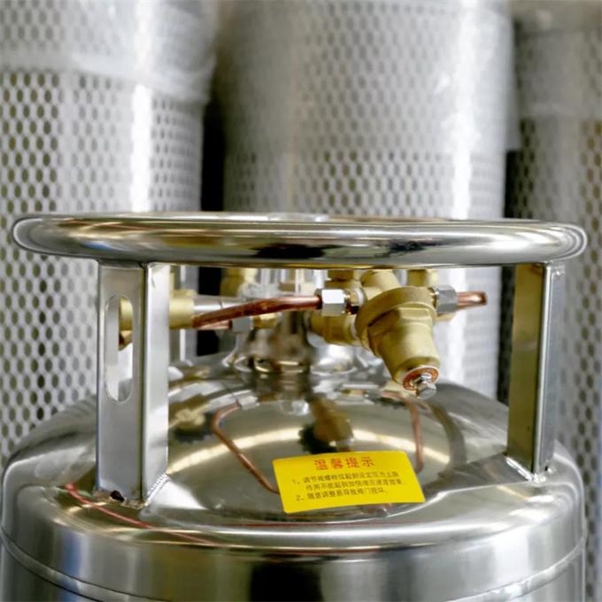 Liquid Oxygen Cryogenic Dewar Cylinder Tank Dewar Cryogenic Gas Cylinder