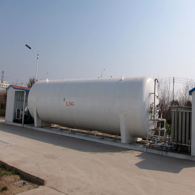 Cryogenic Liquefied Natural Gas Storage Tank Horizontal